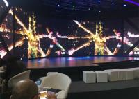 China 3.9mm Pixel Pitch Slim LED Display Indoor Curved LED Display For Exhibition TV Station for sale