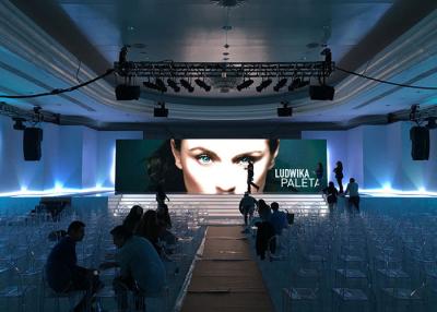 China P4 Slim Stage LED Screen / Indoor SMD LED Display With Die Cast Aluminum , 128*128 Dots for sale