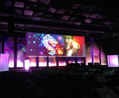 China 2.5MM Lightweight Indoor LED Video Wall / Jumbotron Screen ​Quick Assemble for sale