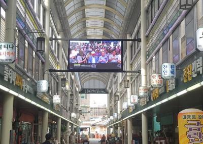 China SMD2727 Street Outdoor Advertising LED Display Screen P6 P5 160x160mm Module for sale