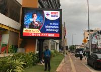 China Epistar P5 P6 Pillar Outdoor Advertising LED Display, 1920hz Outdoor LED Signs For Sri Lanka for sale