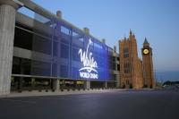 China 16mm Pixels LED Video Panel / High Transparency Window LED Display for Shopping Mall for sale