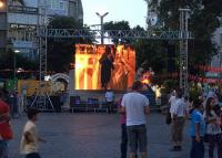 China Lightweight Hd Outdoor Rental Led Screen Video Wall For Hire High Refresh Rate for sale