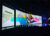 China SMD1010 Indoor Advertising LED Display Video Wall Full Color For Important Meeting for sale