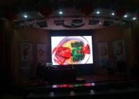 China Thin Staging Backdrop Indoor Led Video Wall For Restaurant , Pixel Pitch 3mm / 4mm for sale