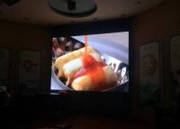 China Thin Staging Backdrop Indoor Led Video Wall For Restaurant , Pixel Pitch 3mm / 4mm for sale