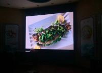 China Thin Staging Backdrop Indoor Led Video Wall For Restaurant , Pixel Pitch 3mm / 4mm for sale