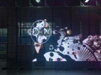 China Indoor Transparent Glass Slim Pixel Led Display P10 , Led Video Screen For Mall for sale