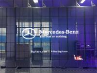 China Indoor Transparent Glass Slim Pixel Led Display P10 , Led Video Screen For Mall for sale
