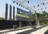 China High Brightness Pixel Pitch 5.95mm P6 Outdoor Rental Led Screen 1/16 Scan Driving for sale