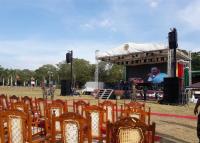 China P4.81 Outdoor Rental Curved Led Screen 500mmX500mm Led Panel 2 Years Warranty for sale