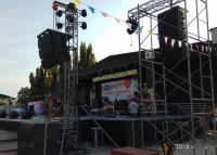 China Pixel Pitch 3.9mm Outdoor Stage LED Screen 1/16 Scan Driving For HD Events Rental for sale