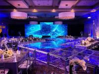 China 3.9mm 10X12ft Stage LED Screen Super Light Rental LED Screens for Fashion Show for sale