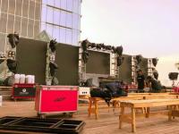 China 4.8mm Outdoor Led Concert Screens for Background Rental 5000CD/m2 Brightness 8 Mins To Install for sale