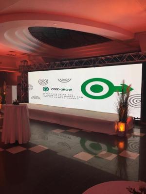 China Event Rental Stage LED Screen 1920hz Aluminum Alloy Cabinet For Exhibition for sale