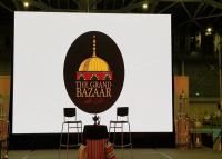 China Indoor HD Stage LED Screen P3.91 , LED Video Wall Panel Screen 1920HZ Refresh Rate for sale