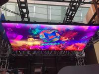 China Audio Visual Indoor LED Video Walls DJ Booth 3.9mm LED Screen 1/16 Scan Driving for sale