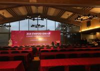 China HD Indoor LED Video Wall P4 Black SMD2121 Led Module AC110-220V 500x500mm Screen for sale