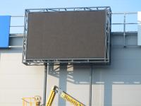 China 960*960mm Outdoor Advertising LED Display 4mm Waterproof LED Billboard AC110-220V for sale