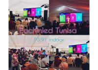 China Multimedia Led Curtain Video Wall P3 P3.91 P4mm Screen For Concert / Musical Events for sale