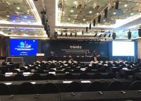 China Conference Rgb Led Display Board P3.91mm High Brightness With Fast Assemble Cabinet for sale