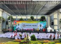 China High Brightness P3.9 Outdoor Rental LED Display 500x125mm For Stage Video Show for sale