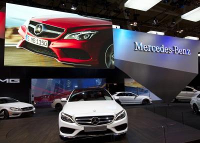 China P3.9 Stage Background Led Display Big Screen , Led Stage Backdrop Screen For Car Show for sale