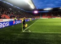 China Full Color P8 Advertising Led Screen , Football Perimeter Stadium Led Display for sale