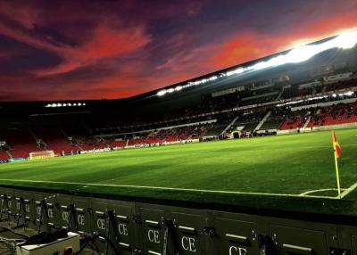 China Full Color P8 Advertising Led Screen , Football Perimeter Stadium Led Display for sale