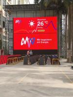 China Giant Building Outdoor Advertising LED Display Curtain Advertising Spain SMD3535 for sale