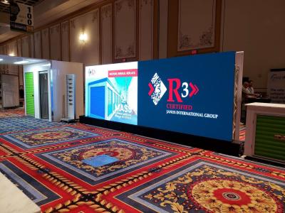 China Die Casting Aluminum Colorful Image Indoor Led Screen Rental 500x500mm P3.91 Panel for sale
