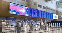 China Airport Indoor LED Video Wall P3.91 500x500 Die Casting Boards 1200cd/sqm Brightness for sale