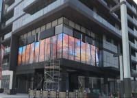China Full Color Transparent Glass Indoor LED Video Wall P3 Display Screen 1920hz for sale