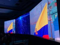 China Full Color RGB 3 In1 Indoor Led Display Screen 4mX3m Events Rental Pixel Pitch 2.97mm for sale