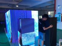 China Square 2.5mm indoor LED Video Walls , Large Advertising LED Cube Display SMD2121 for sale
