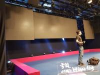 China 5500 Nits Brightness Concert LED Screens P3.9 5V 60A Power Supply For DJ Booth for sale