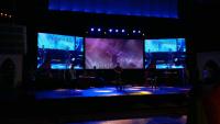 China High Brightness Stage Background Led Display Screen For Church , Pixel Pitch 2.97mm for sale