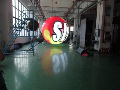 China Aluminum Cabinet P4.8 SMD2121 P4 LED Sphere Ball for sale