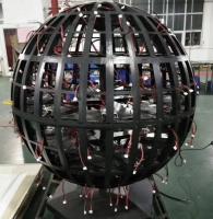 China Magic Show 3D spherical led display 360 degree led video sphere For Museum for sale