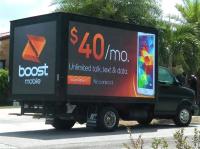 China Waterproof P6 SMD2727 6500CD/M2 Mobile Led Billboard for sale