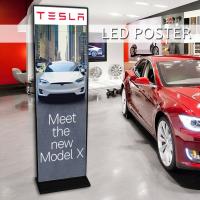 China 1000 Nits SMD1515 P2 Free Standing Poster Display for sale