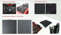 China Audio Visual Indoor LED Video Walls DJ Booth 3.9mm LED Screen 1/16 Scan Driving for sale