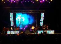 China 500mm * 500mm Indoor Rental LED Display P3 Event Stage LED Curtain Display for sale
