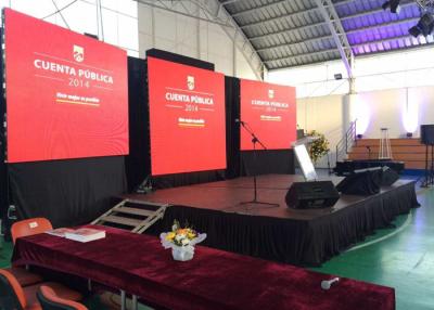 China Wide View Angledigital LED Display for Magic Stage , Programmable LED Signs for sale