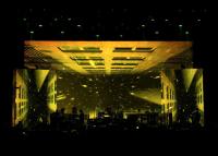 China Thin High Resolution LED Display 3D Background Video Wall 500mm x 500mm or 480 x 4800mm for sale