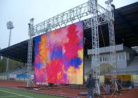 China Constant Current P10 Outdoor Rental LED Screen , Horizontal Scrolling LED Display for sale