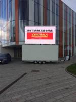 China Super Bright Outdoor Advertising LED Display Screen / P8 LED Display Rental for sale