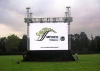 China Easy Install Mobile P8 LED Screen Rental SMD Outdoor Stage Background LED Display for sale