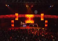 China Waterproof LED Display DJ LED Video Wall Big LED Screen 2000nits Brightness for sale