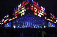 China Full Color 3.9MM LED Screen Audio Visual Display P3.9 Advertising Sign for sale